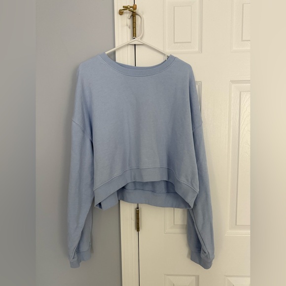 Tops | Light Blue Womens Sweatshirt | Poshmark
